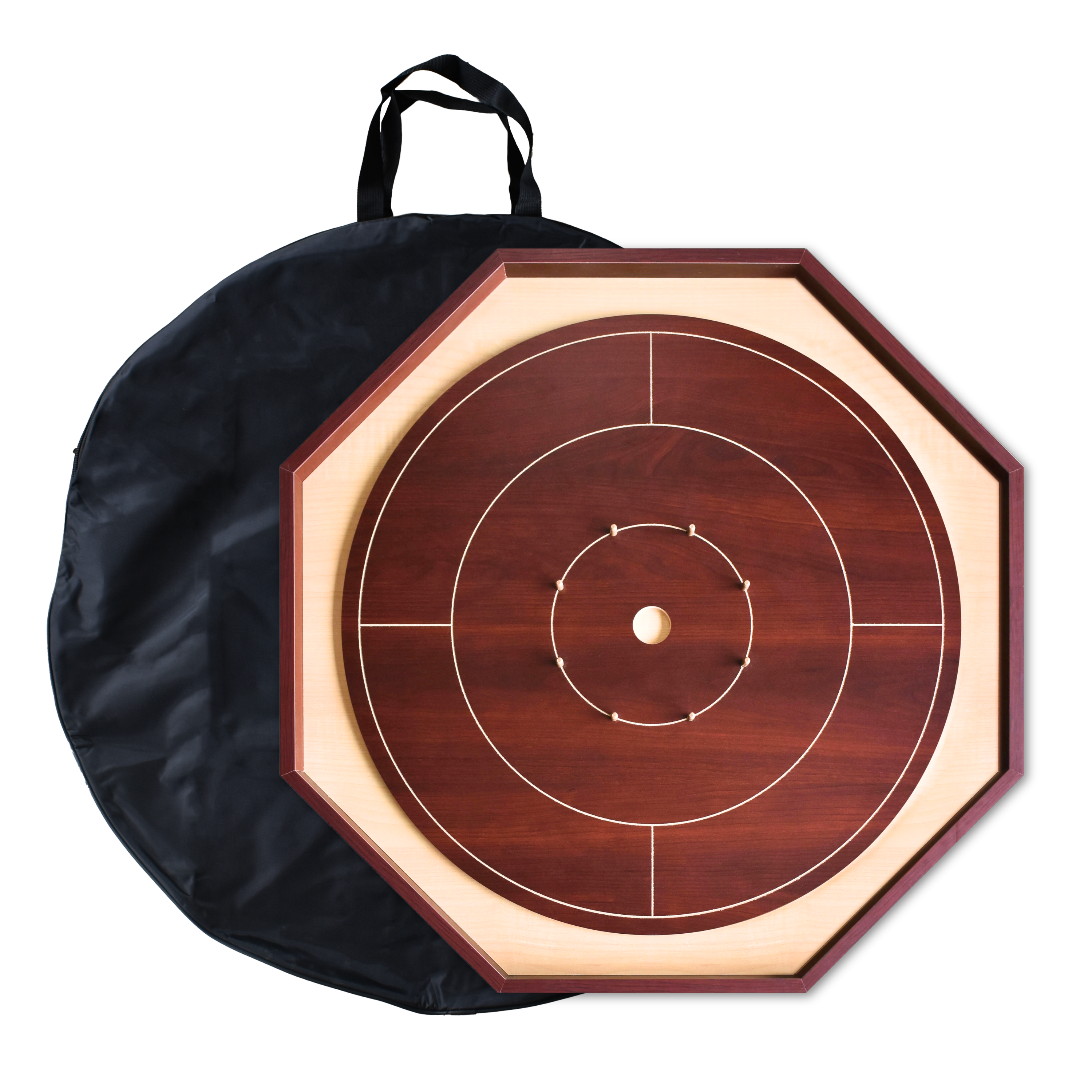Shiraz Cherry & Maple - Ultimate Crokinole Bundle – Crokinole Canada ...