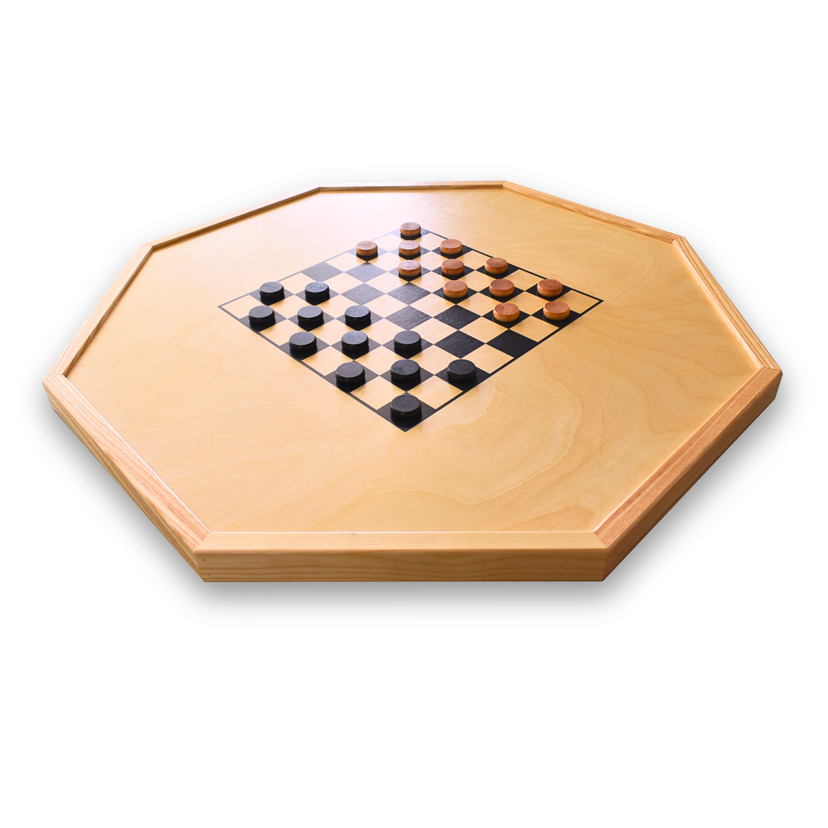 The Gold Standard - Traditional Crokinole Board Game Set – Crokinole ...