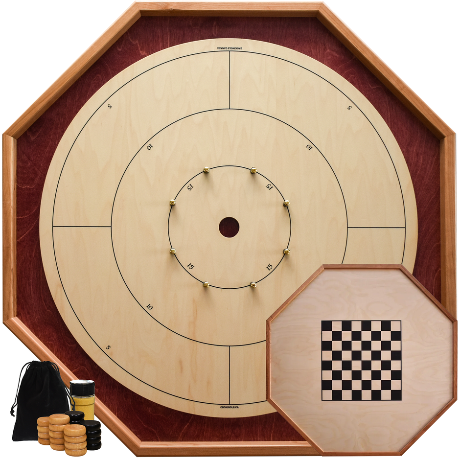 Crokinole Boards - Round Tournament Boards, NCA Boards, Traditional ...