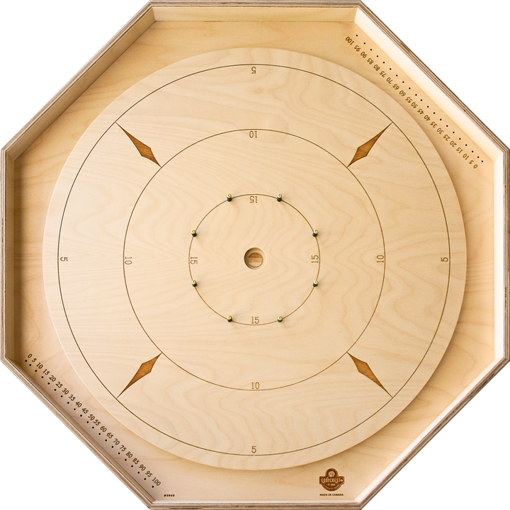 Crokinole Boards - Round Tournament Boards, NCA Boards, Traditional ...