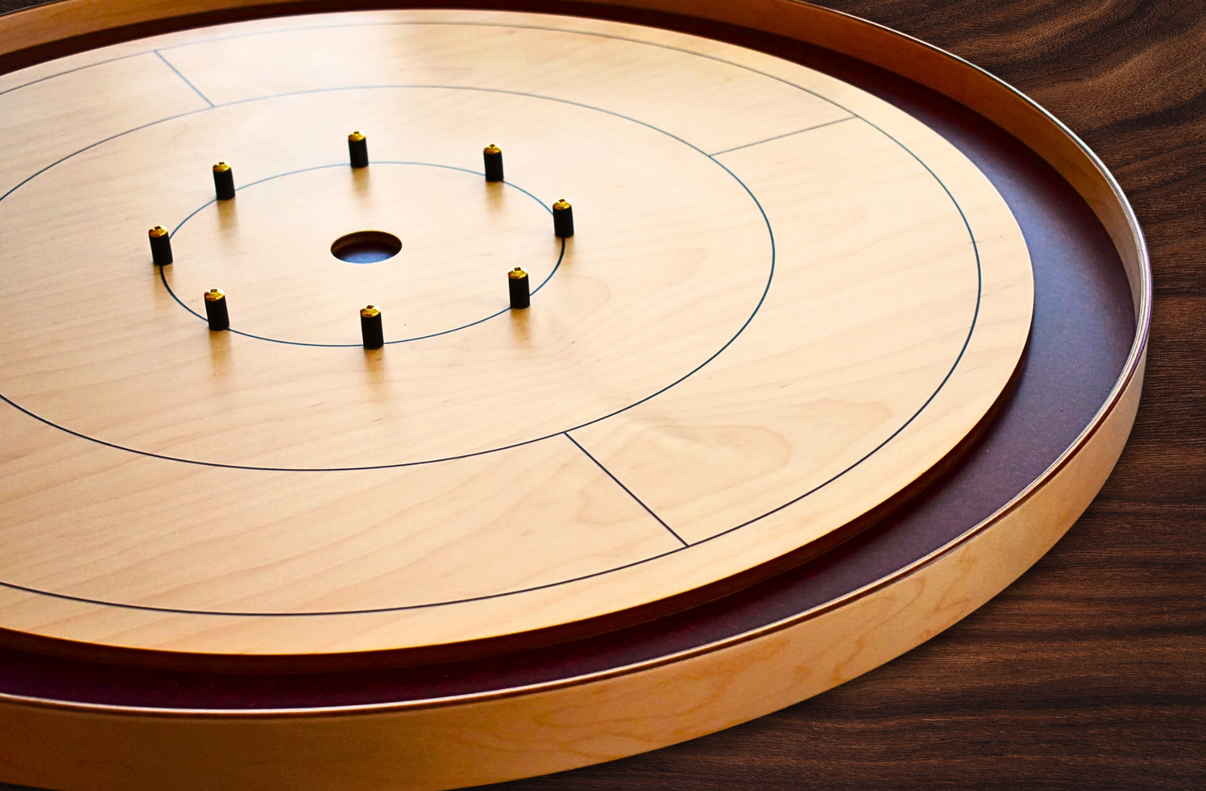 The Royal Red by Crokinole Canada - Tournament Crokinole Board Game Se ...