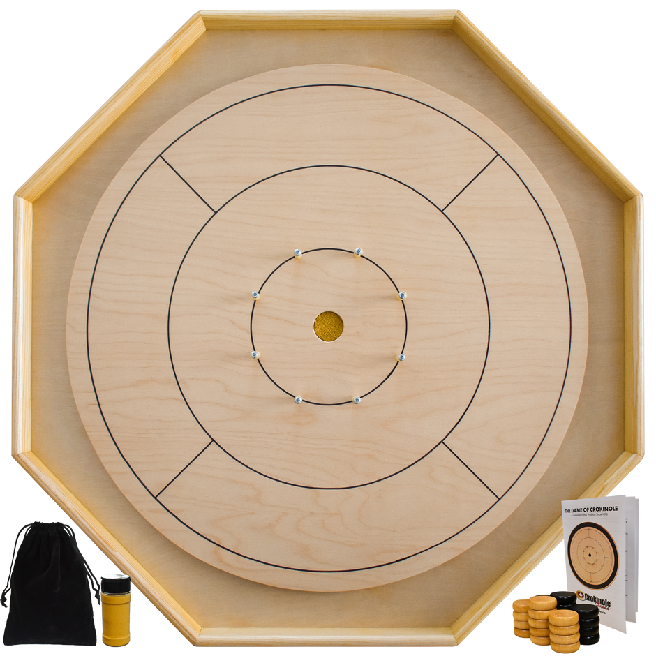 Crokinole Boards - Round Tournament Boards, NCA Boards, Traditional ...