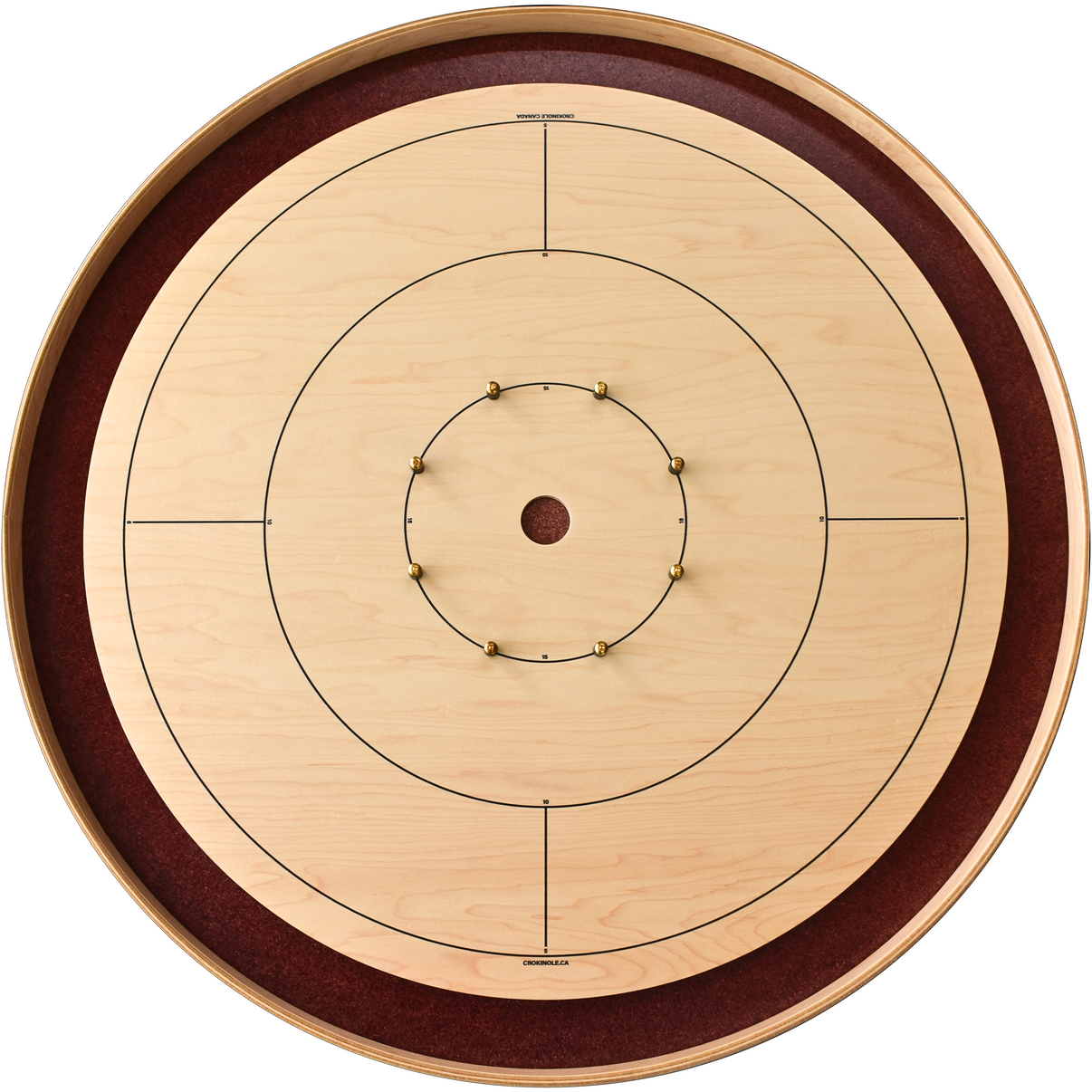 The Royal Red by Crokinole Canada - Tournament Crokinole Board Game Se ...