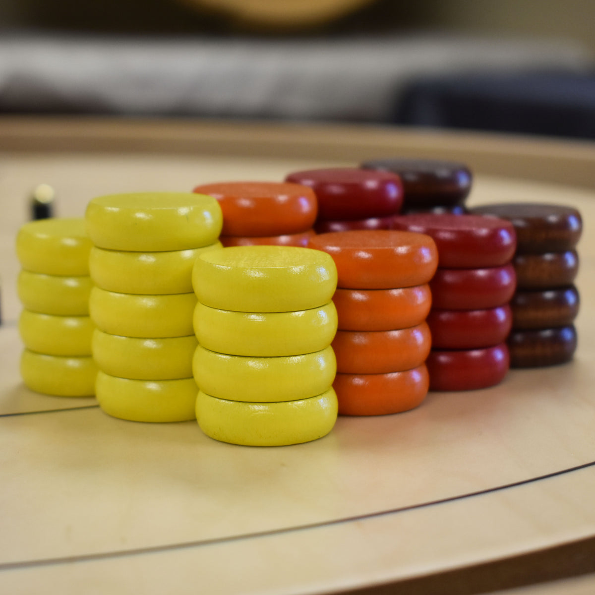 4 Player Crokinole Disc Party Pack (52 Discs) - Harvest Edition ...
