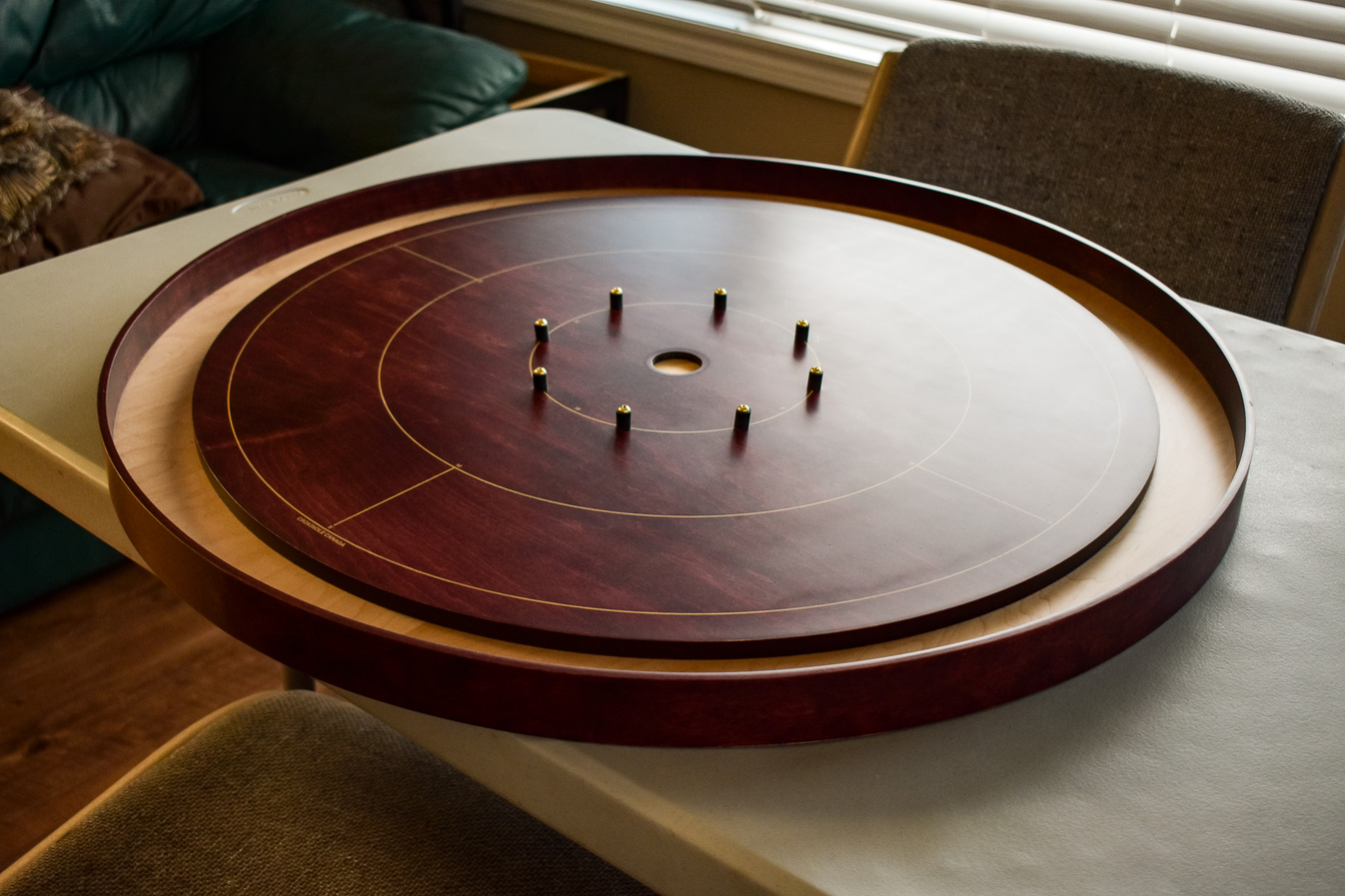 The Red Maple by Crokinole Canada - Tournament Crokinole Board Game Se ...