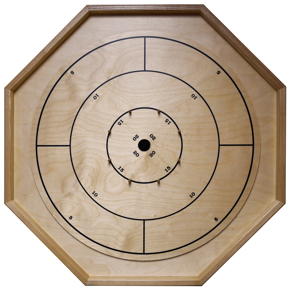 The Gold Standard Traditional Crokinole Board Game Kit – Crokinole ...